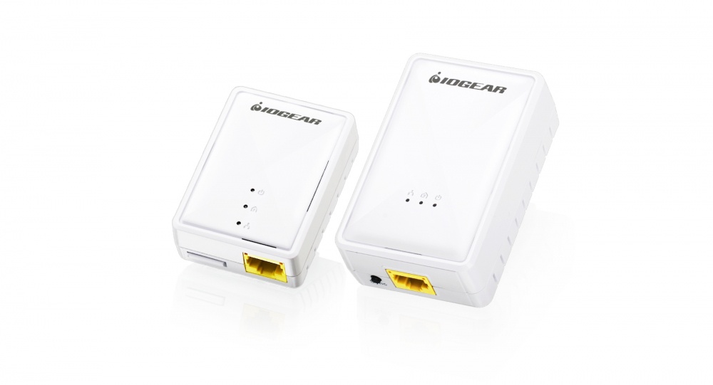Iogear Extensor Powerline GPLWEKIT, Inalámbrico, 1x RJ-45, 200Mbit/s ...