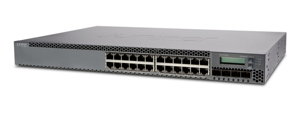 Compra Switch Juniper Ethernet EX3300-24T, 24 Puertos 10/100/1000 EX3300-24T | Cyberpuerta.mx