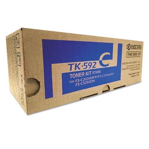 Compra Tóner Kyocera TK-592 Cian, 5000 Páginas, 1T02KVCUS0 | Cyberpuerta.mx