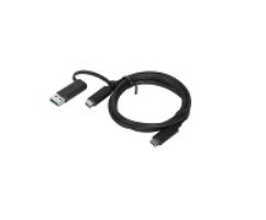 Compra Lenovo Cable USB-A/USB-C Macho - USB-C Macho, 1m, Negro ...