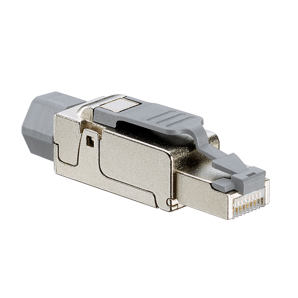 Compra Leviton Jack de Red Cat6A Blindado, RJ-45, Gris, 6APLG-S6A ...