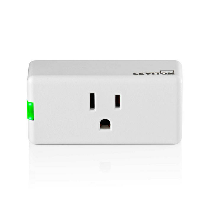 Compra Leviton Smart Plug D215P-1BW, WiFi, 1 Conector, 120V, 15A, D215P ...