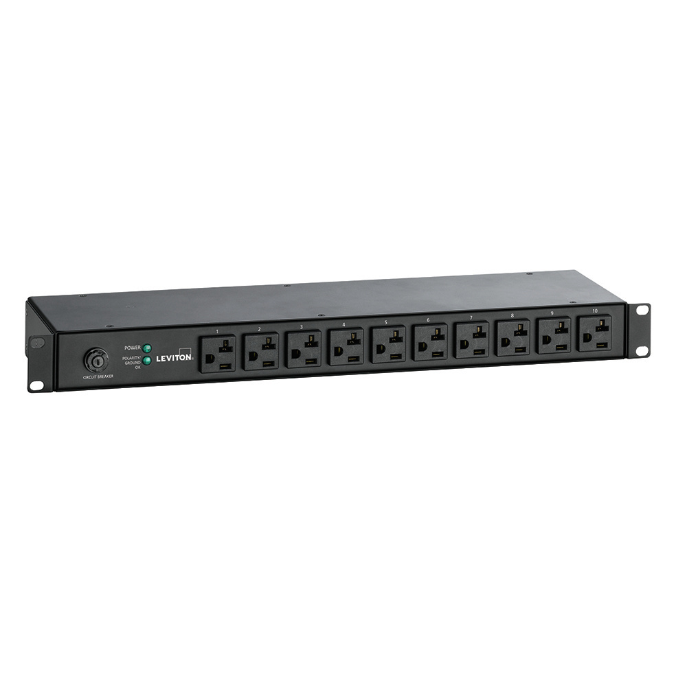 Compra Lutron PDU para Rack 1RU, 20A, 120V, 10 Contactos, P1021-12S ...