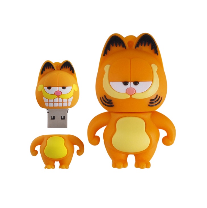 Compra Memoria USB LevyDal Garfield, 16GB, USB 2.0, Naranja, GARFIELD ...