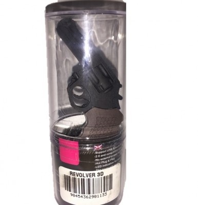 Compra Memoria USB Levydal Revolver 16GB USB 2.0 Negro/Marrón MEMLVD400 ...