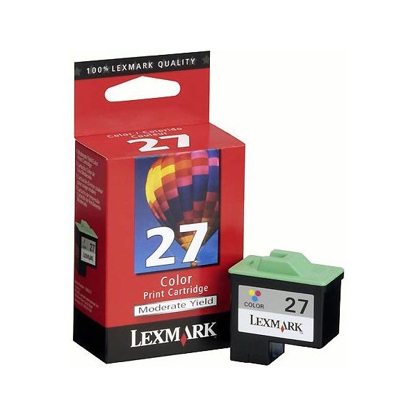 Compra Cartucho Lexmark #27 Tricolor, 140 Páginas, para Z605, X1150 ...