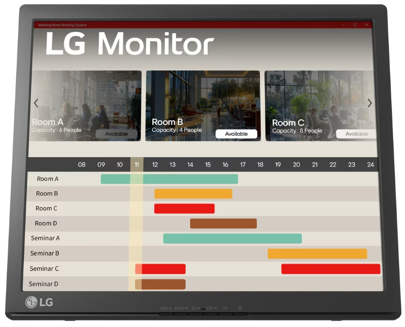 Compra LG 17BR30T Monitor USB Negro Touchscreen 17BR30T | Cyberpuerta.mx