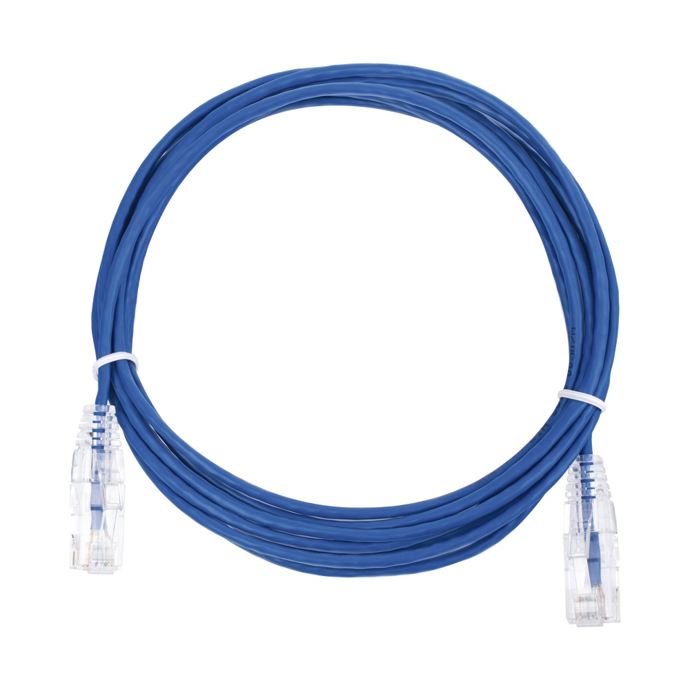 Compra LinkedPRO Cable Patch Cat6 Slim UTP RJ-45 3m Azul | Cyberpuerta.mx