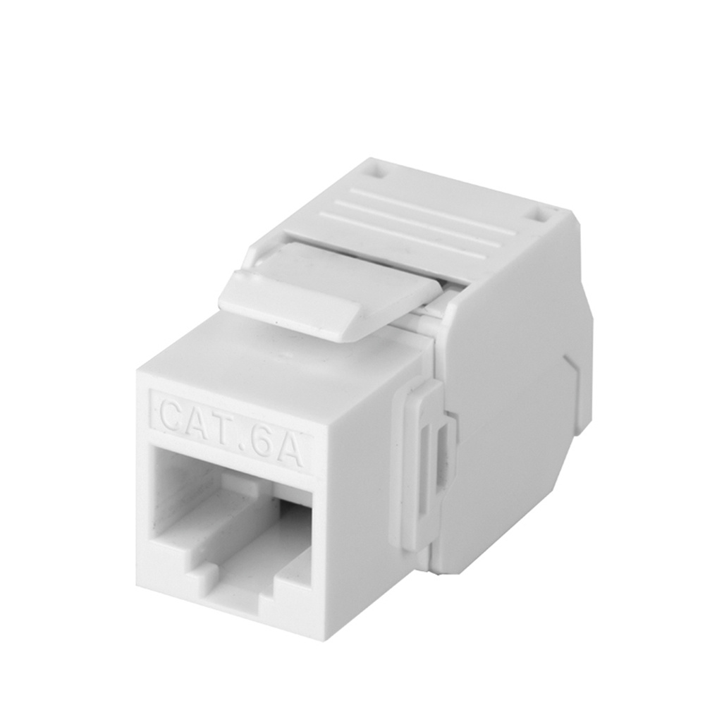 Compra LinkedPRO Jack de Red Modular Cat6a, RJ-45, Blanco, LPKJ6ATTWH ...