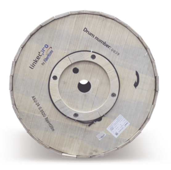 Compra LinkedPRO Bobina d/Cable Fibra Óptica 24 Hilos, MINI-ADSS-24C ...