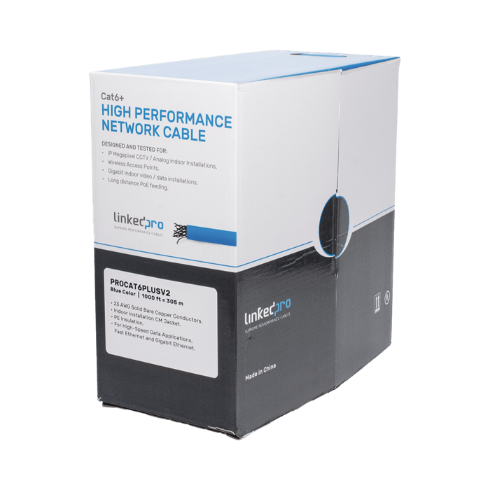 Compra LinkedPRO Bobina Cable Ethernet Cat6 UTP 305 metros | Cyberpuerta.mx