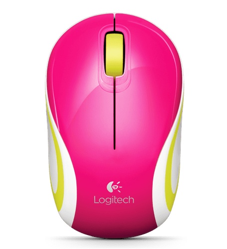 Compra Mini Mouse Logitech Óptico M187, Inalámbrico, Rosa/Menta, 910 ...