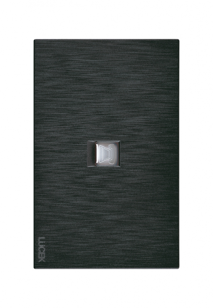 Compra Lucek Placa de Pared 1 Puerto RJ-11 Negro BF17-N | Cyberpuerta.mx