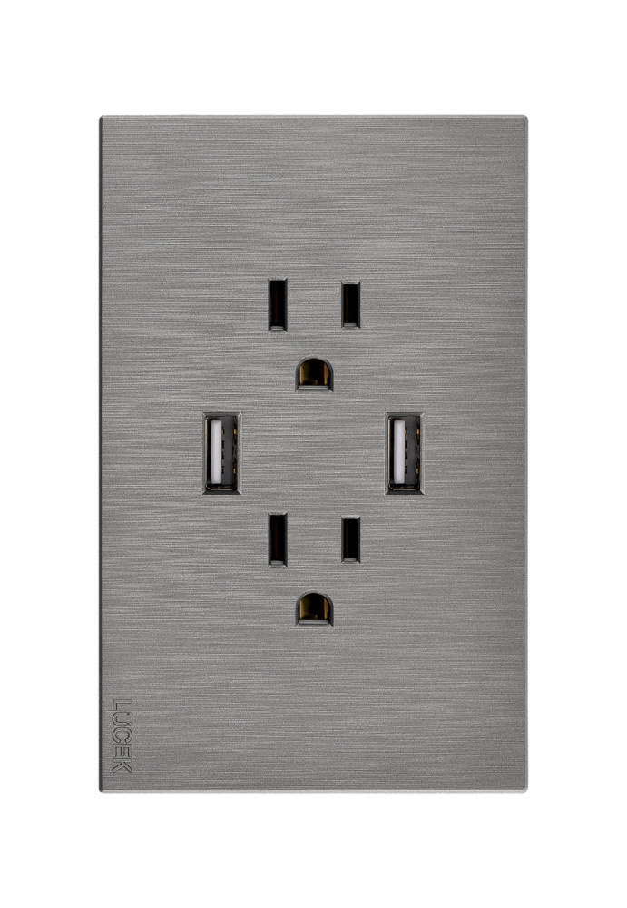Compra Lucek Tomacorriente BF25-P, 2 Enchufes + 2x USB-A, 110V, BF25-P | Cyberpuerta.mx