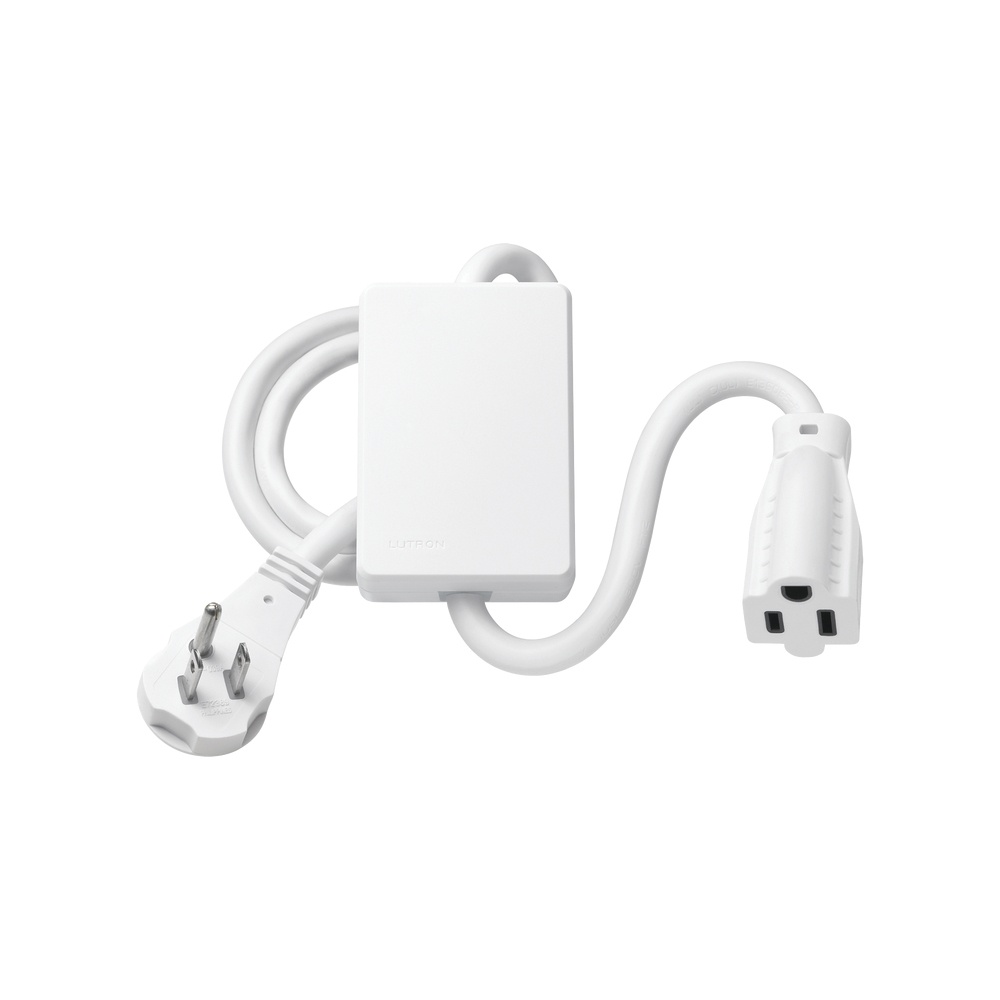 Lutron Smart Plug PowPak, 1 Contacto, 15A, Blanco, MRF2-15APS-1-WH ...