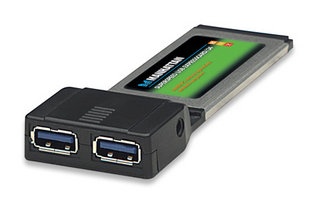 Compra Manhattan Tarjeta ExpressCard Alámbrico 5000Mbt/s 2x USB 3.0 ...