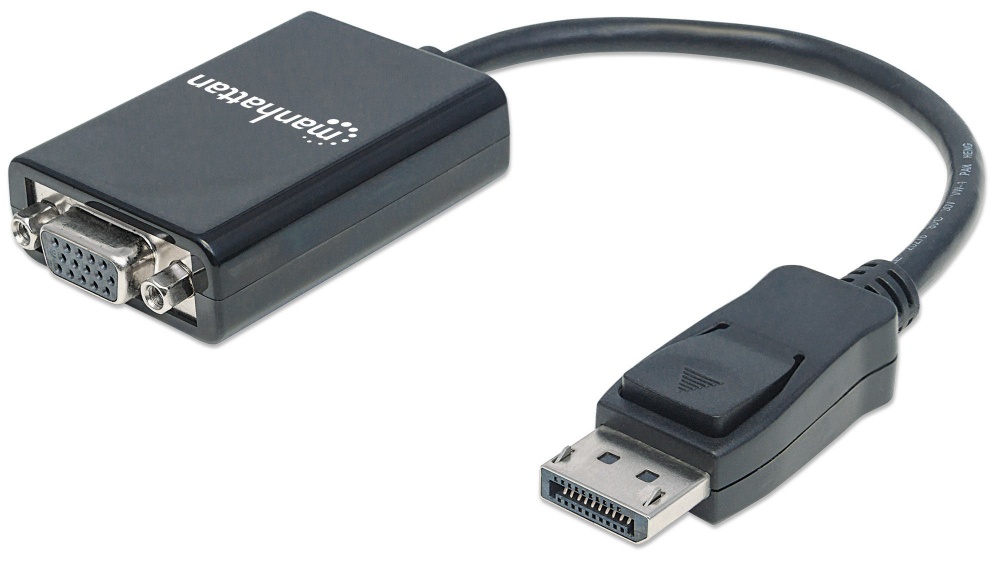 Compra Manhattan Cable DisplayPort Macho, 15cm, Negro, 151962 ...