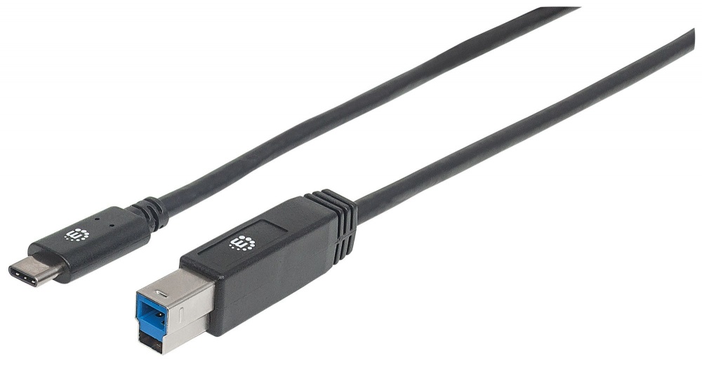 Compra Manhattan USB-C a USB-B 2m - 354998 | Cyberpuerta.mx
