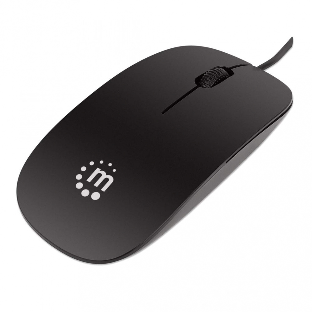 Compra Mouse Manhattan Óptico Silueta 177658, Alámbrico, 766623177658 ...