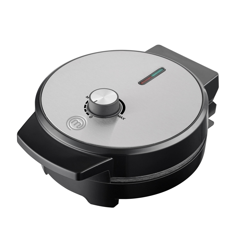 Compra MasterChef Waflera MK-WM-1CK, 4 Porciones, Negro/Plata, MK-WM-1CK | Cyberpuerta.mx