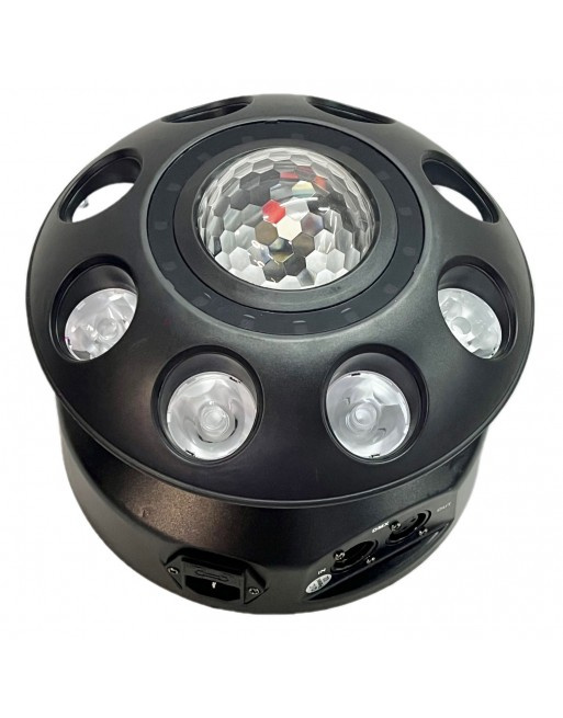 Compra Megaluz Proyector de Luz Fying Moon LED Giratorio, RGBW FLYING ...