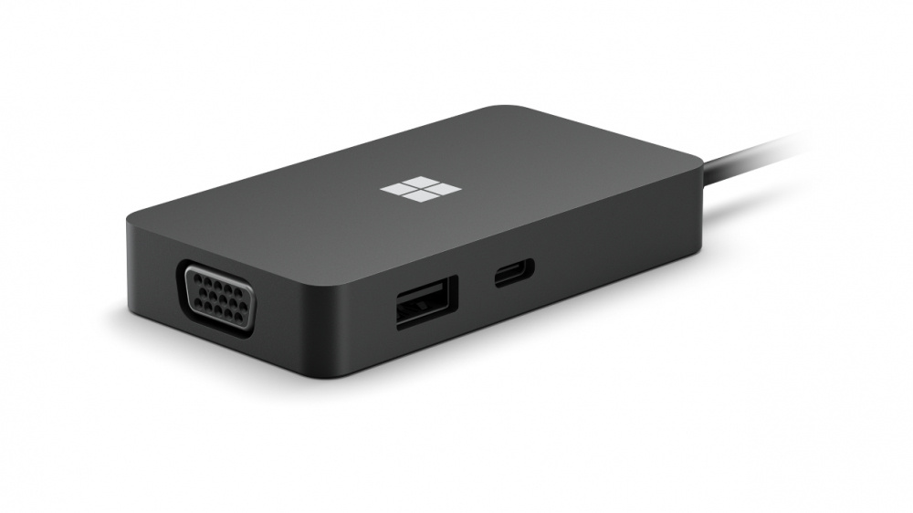 Compra Microsoft Hub USB-C Negro 1x VGA 1x USB-C 1x USB 3.0 ...