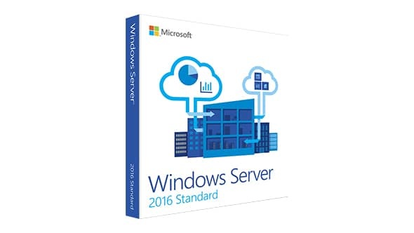 Microsoft WIndows Server 2016 Standard, 64-bit, 5 Usuarios (OEM ...