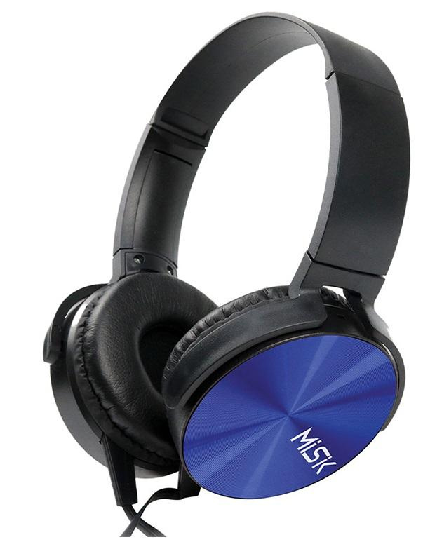 Compra Misik Audífonos con Micrófono, Alámbrico, 3.5mm, MH650BL ...
