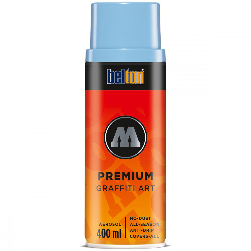 Molotow Spray Acrílico Premium, 400ml, Shock Blue Light | Cyberpuerta.mx
