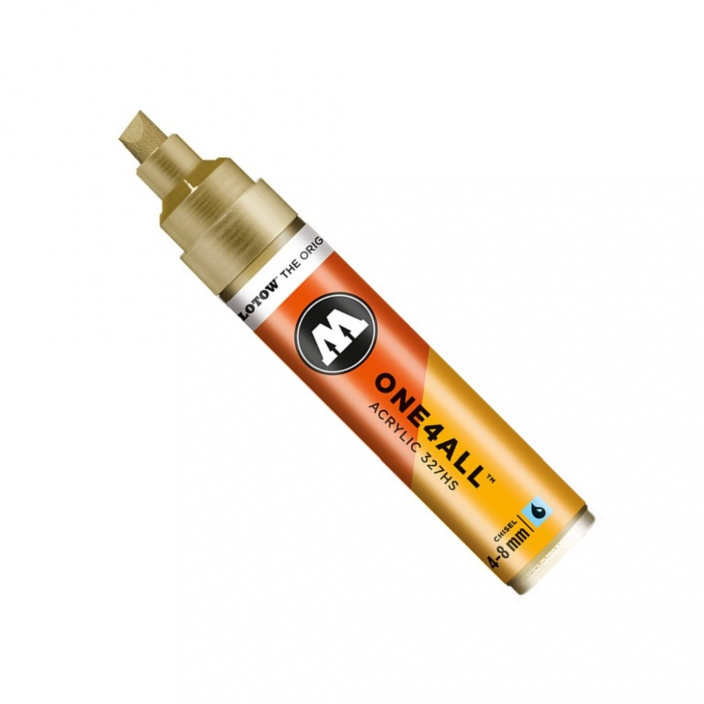 Molotow Marcador Acrílico One4All 327HS Metallic Gold No.574, 327574 ...