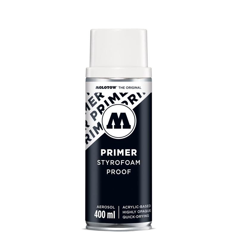 Molotow Spray Acrílico Urbanfine-Art, 400ml, Mate, Styrofoam Primer ...