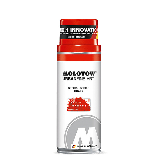 Compra Molotow Spray Acrílico Urbanfine-Art 400ml Chalk Red, 337703 ...