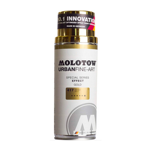 Molotow Spray Acrílico URBANFINE-ART, 400ml, Efecto Oro | Cyberpuerta.mx