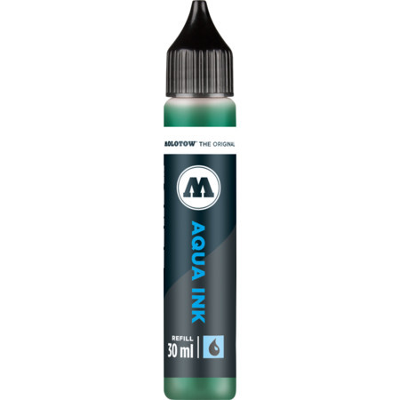 Molotow Pintura Acuarela Aqua Ink Refill, 30ml, Dark Green, 693415 ...