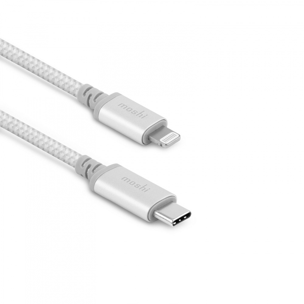 Compra Moshi Cable USB C Macho - Lightning Macho 1.2m Plata 99MO084105 ...