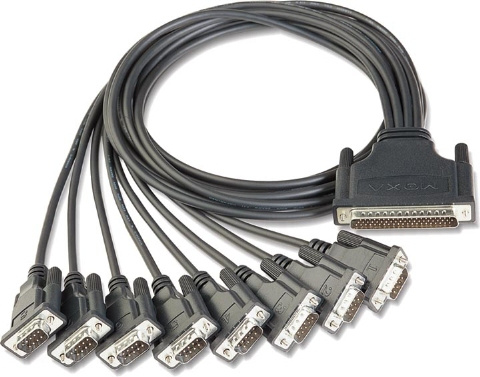 Compra Moxa Cable Serial DB-62 Macho - 8x DB-9 Macho, 1m, CBL-M62M9X8 ...