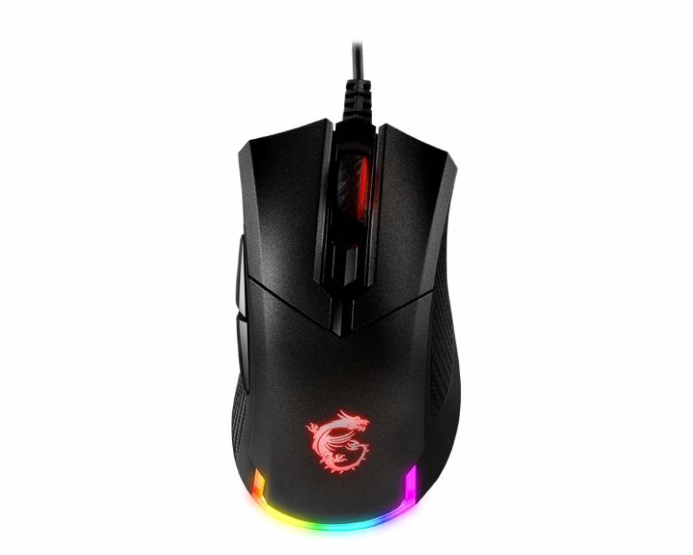 Compra Mouse Gamer MSI Óptico, Alámbrico, USB, 7200 DPI, Negro CLUTCH ...