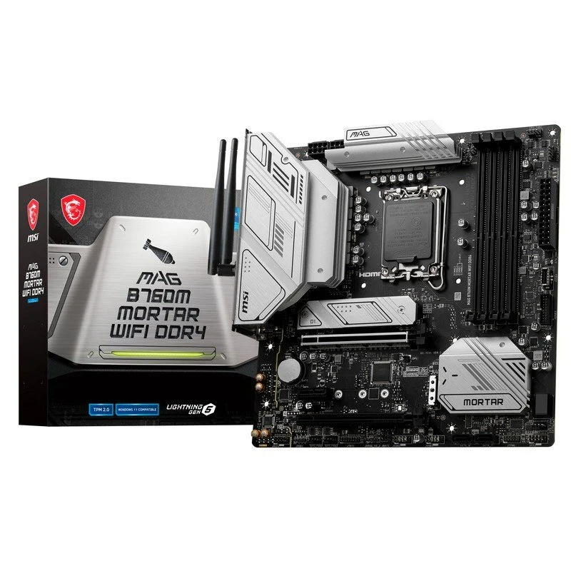 Compra Tarjeta Madre MSI Micro ATX MAG B760M MORTAR WIFI DDR4 | Cyberpuerta.mx