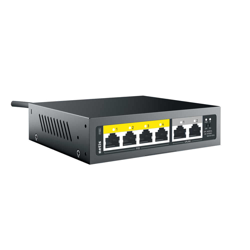 Compra Switch Netis Gigabit Ethernet 10/100/1000 Mbps, 6 Puertos P106C ...