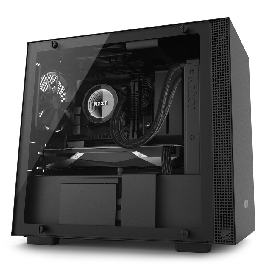 Compra Gabinete NZXT H200i Ventana LED RGB Mini-Tower sin Fuente, CA ...