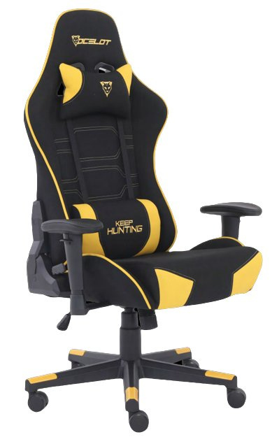 Compra Ocelot Gaming Silla Gamer hasta 150kg Negro/Amarillo, OST-WILD ...
