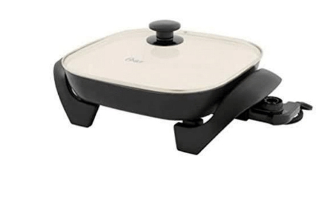 Compra Oster Sartén Eléctrico Duraceramic, 1200W Antiadherente, CKSTSKFM12W | Cyberpuerta.mx