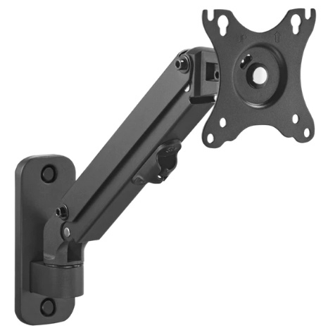 Ovaltech Brazo de Pared para Monitor 17" - 27", máx. 7kg, Negro ...