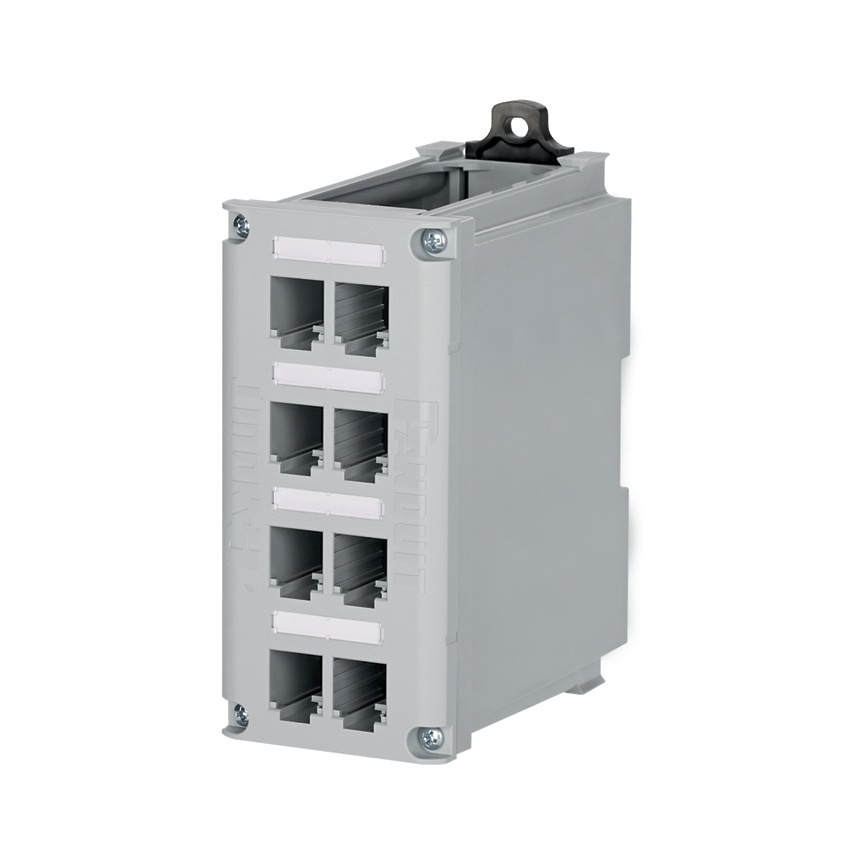 Compra Panduit Panel de Parcheo 8 Puertos Mini-Com CDPP8RG | Cyberpuerta.mx