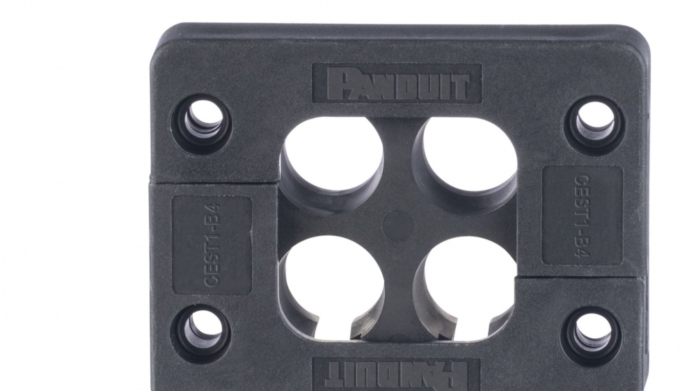 Compra Panduit Pasacables CEST1-B4, 4 Orificios, 1.81" X 1.42", CEST1 ...
