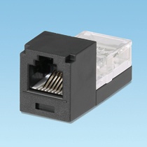Panduit Jack de Red Cat3, RJ-11, Negro | Cyberpuerta.mx