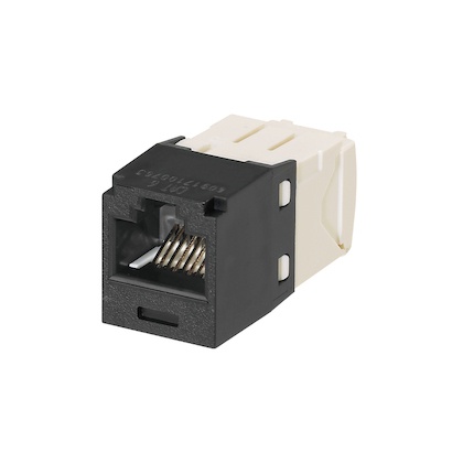 Panduit Jack de Red Cat6 Anti-Corrosivo, RJ-45, Negro | Cyberpuerta.mx