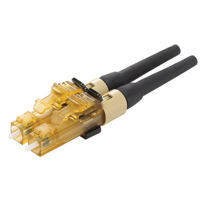 Compra Panduit Conector Fibra Óptica LC Dúplex, Negro, FLCDMC6BLY ...