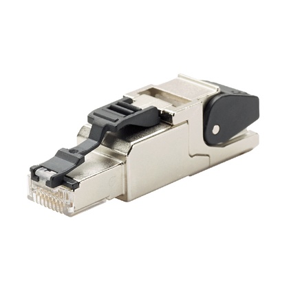 Panduit Jack de Red IndustrialNet Cat6a de 8 Posiciones, RJ-45 ...