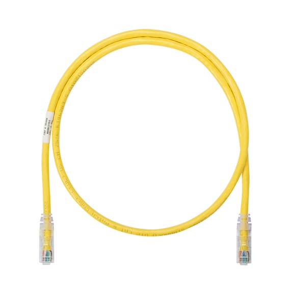 Compra Panduit Cable Patch NetKey Cat6 UTP RJ-45, 2.1m, Amarillo ...